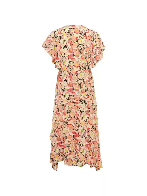 Stella McCartney Floral-print Silk Skirt And Top Set