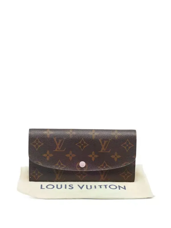 LOUIS VUITTON 2016 Emilie Monogram-pattern Wallet
