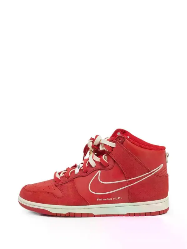 Nike Dunk High Se First Use Sneakers - Red
