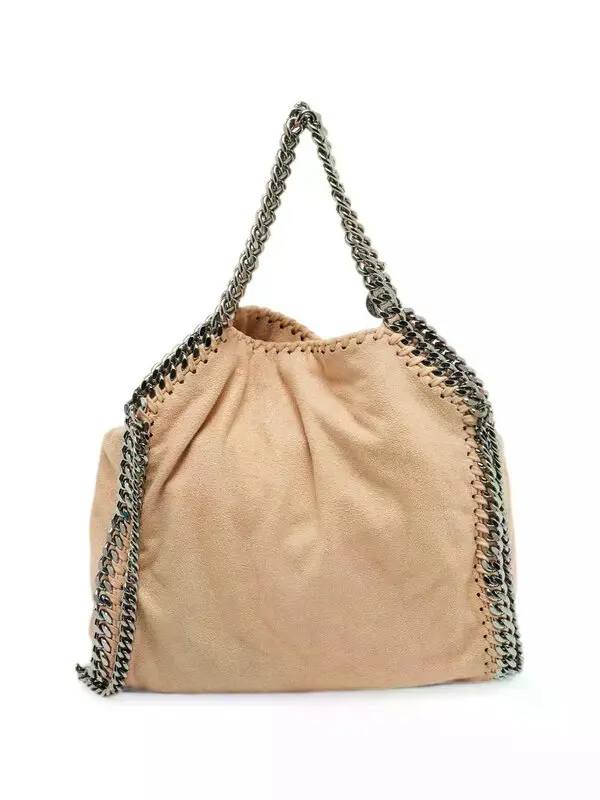 Stella McCartney Mini Falabella Chain-trim Tote Bag - Neutrals