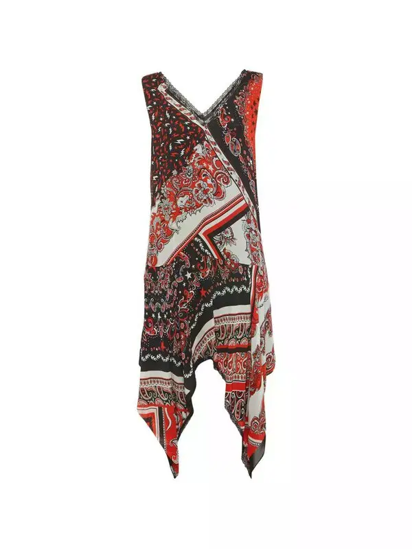 Just Cavalli Printed Asymmetric Dress