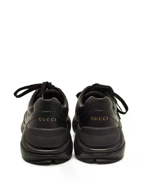 Gucci Rhyton Leather Sneakers