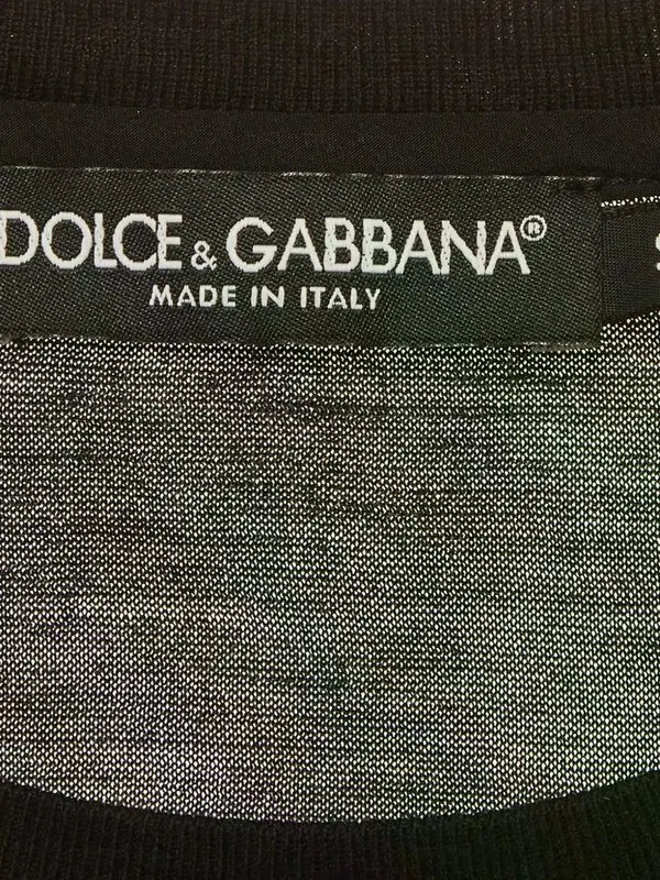 Dolce & Gabbana Appliqué Jersey T-shirt