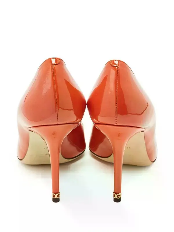 Dolce & Gabbana Patent Leather Pointed-toe Stiletto Pumps