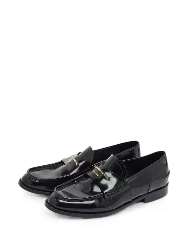 Alexander Wang Carter Patent Loafers - Black
