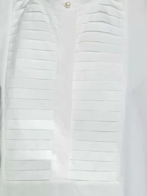 Carolina Herrera Pleated Blouse