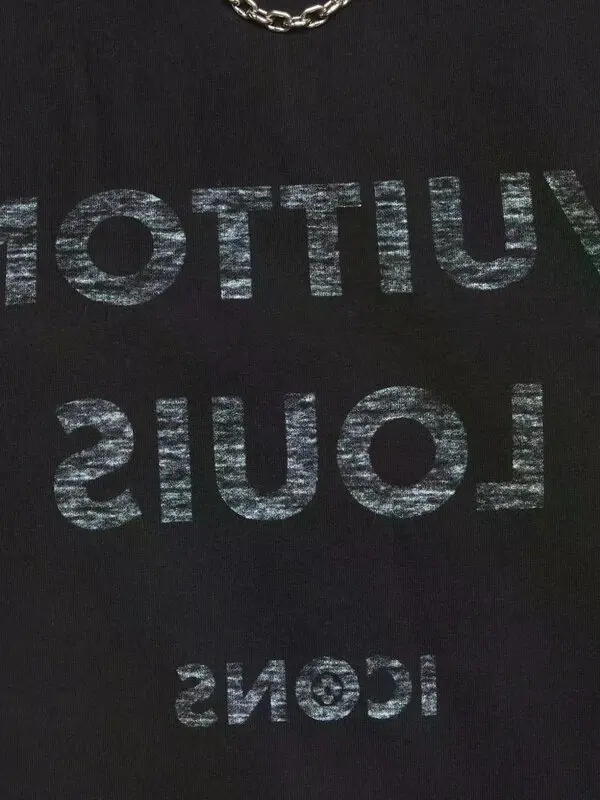 LOUIS VUITTON Chain-link Crew-neck T-shirt