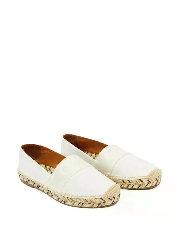 Chloé Woody Logo-strap Espadrilles