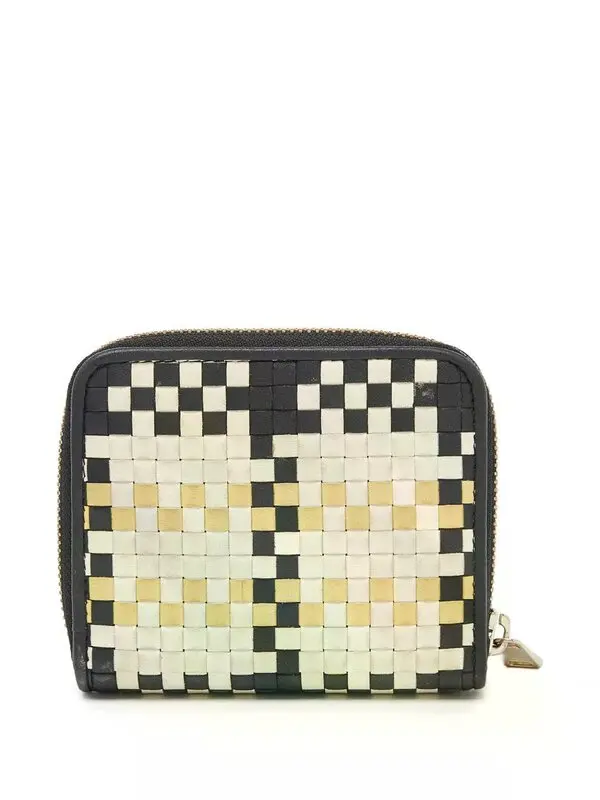 Furla Woven Zip-around Wallet