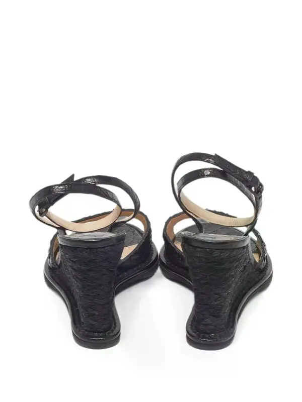 Bottega Veneta Intrecciato Wedge Sandals