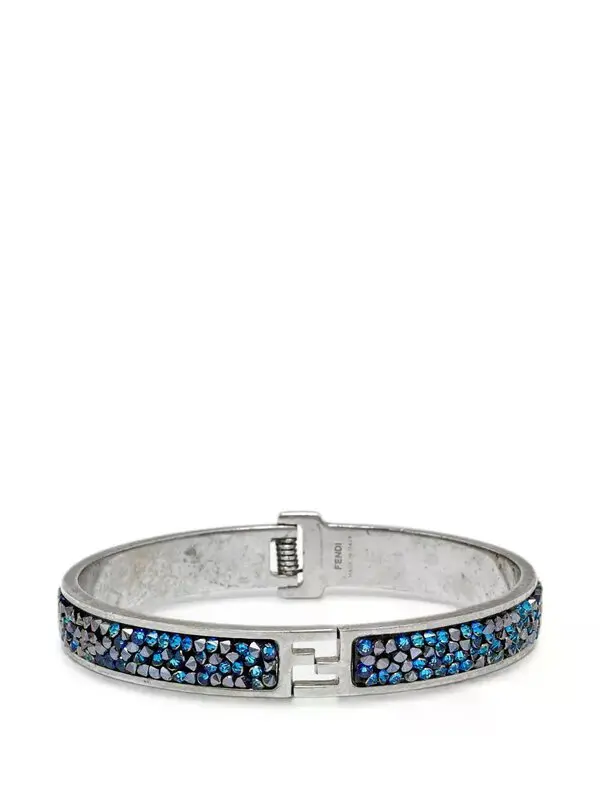 Fendi Fendista Ff Motif Bracelet