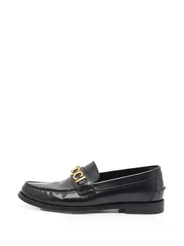 Gucci Logo-lettering Loafers