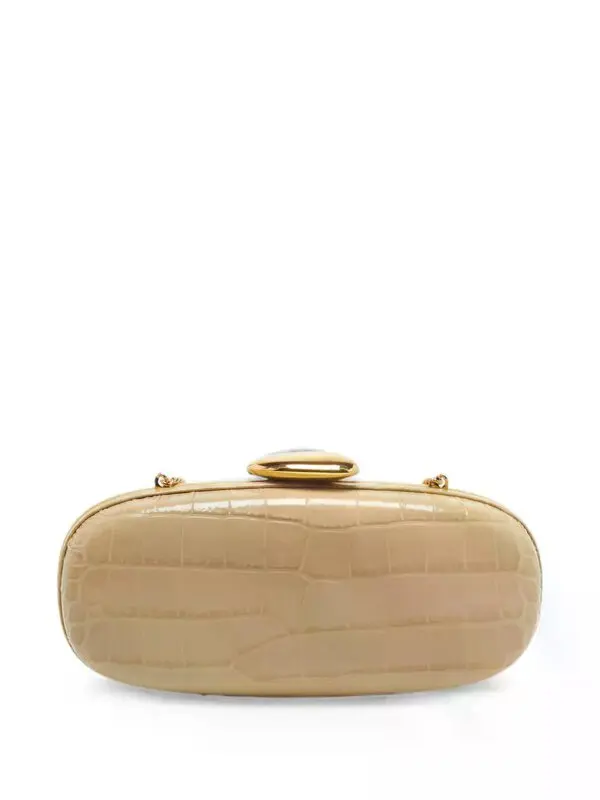 Michael Kors Tina Croc-embossed Clutch Bag