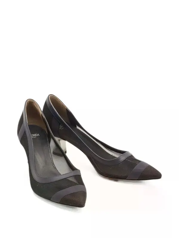 Fendi Colibri Mesh Pumps