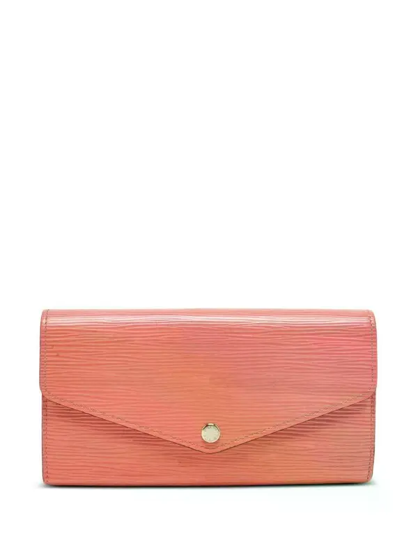 LOUIS VUITTON 2014 Sarah Épi-leather Wallet - Pink