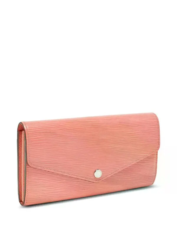 LOUIS VUITTON 2014 Sarah Épi-leather Wallet - Pink