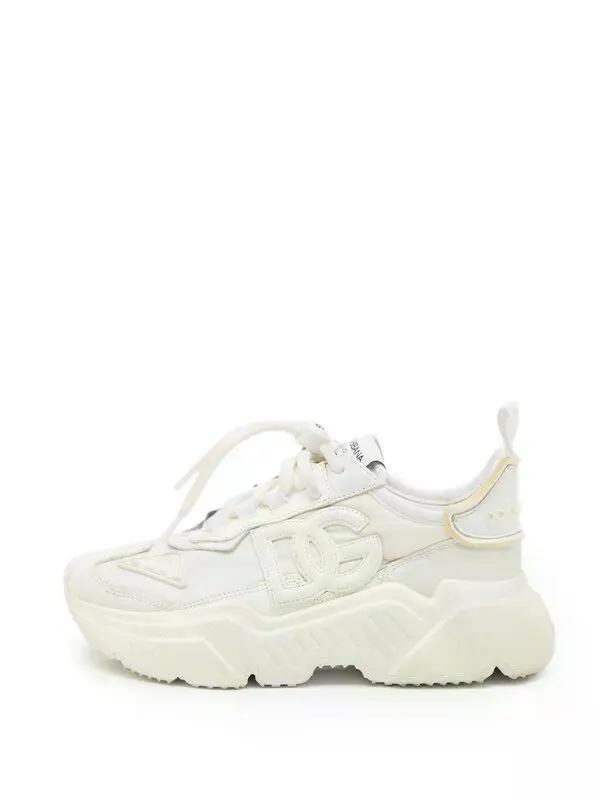 Dolce & Gabbana Daymaster Lace-up Sneakers - White
