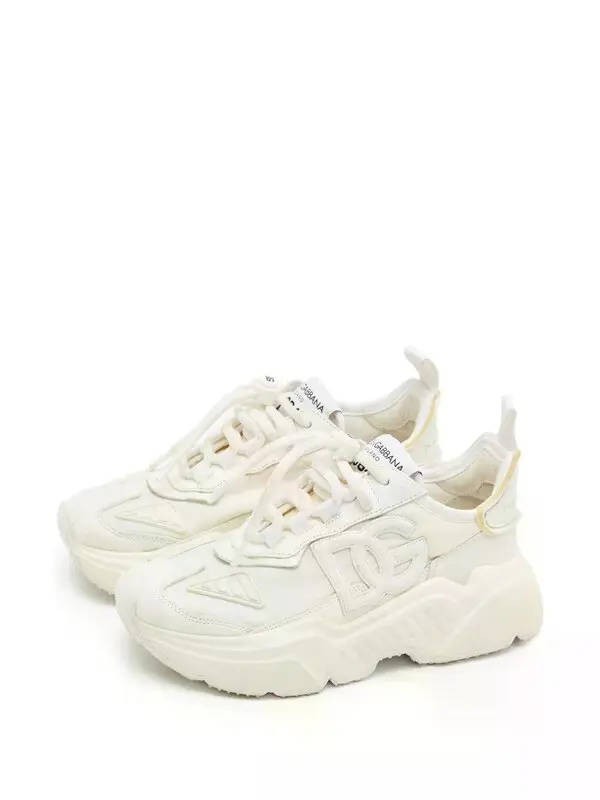 Dolce & Gabbana Daymaster Lace-up Sneakers - White