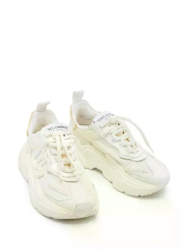 Dolce & Gabbana Daymaster Lace-up Sneakers - White