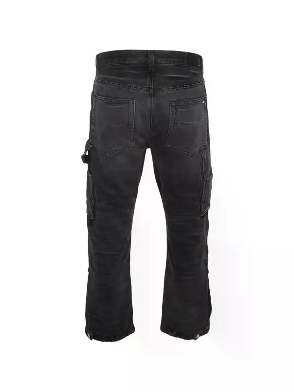 Amiri Straight-leg Patch-pockets Jeans