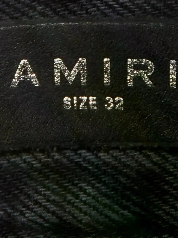 Amiri Straight-leg Patch-pockets Jeans