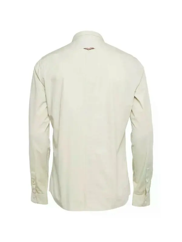 Burberry Piped-trim Chest-pocket Shirt