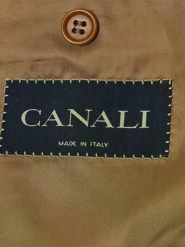 Canali Pinstripe Wool Suit