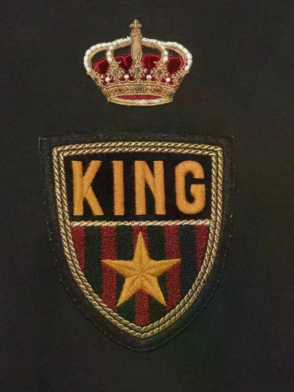 Dolce & Gabbana Crest-appliqué T-shirt