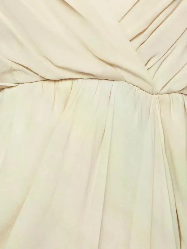 Alice + Olivia Melanie Draped Mini Dress