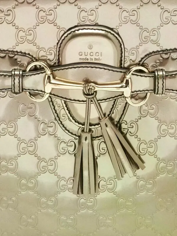 Gucci Emily Guccissima Shoulder Bag