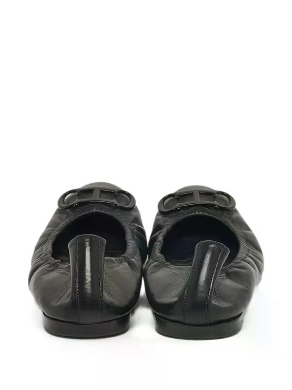 Carolina Herrera Logo-plaque Ballet Flats