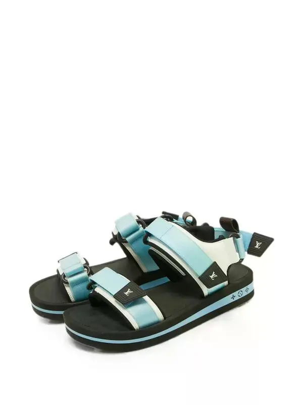 LOUIS VUITTON Arcade Touch-strap Flat Sandals