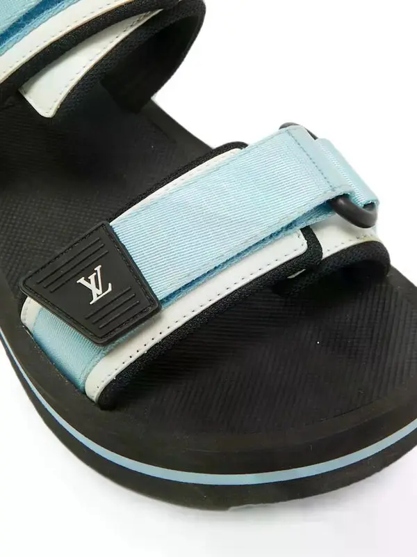 LOUIS VUITTON Arcade Touch-strap Flat Sandals