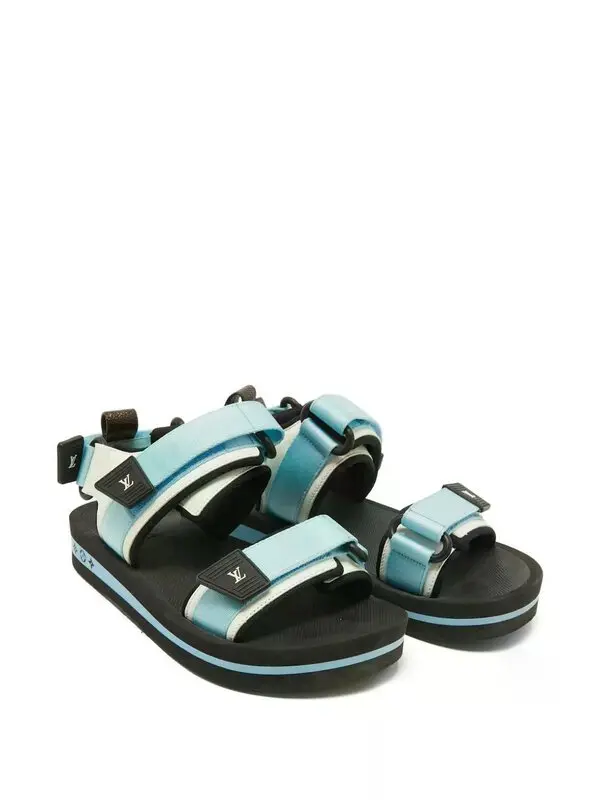 LOUIS VUITTON Arcade Touch-strap Flat Sandals