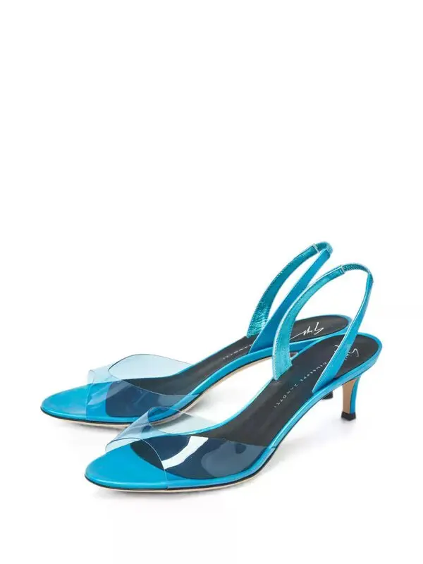 GIUSEPPE ZANOTTI Lilibeth Slingback Sandals - Blue