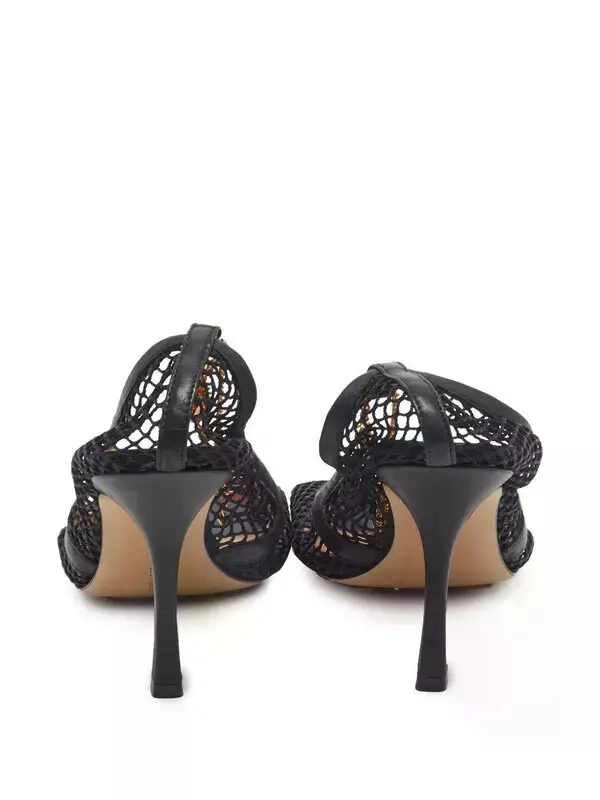 Bottega Veneta Stretch Mesh Pumps