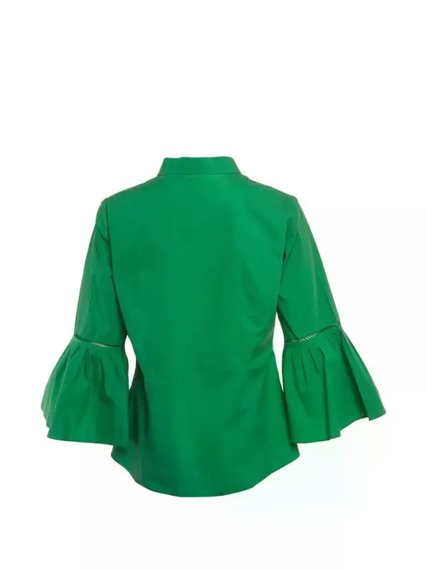 Carolina Herrera Flared-sleeve Blouse