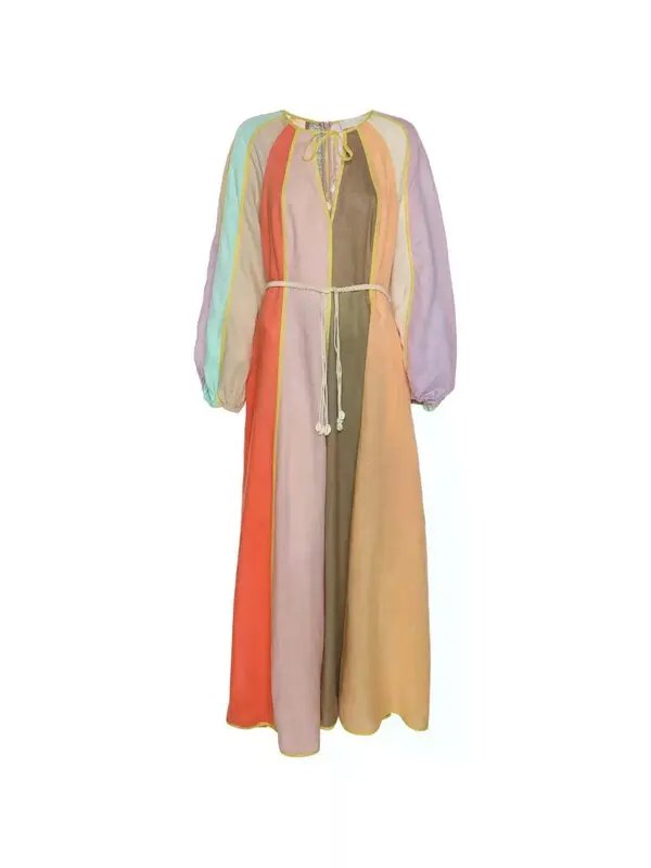 Zimmermann Lola Belted Maxi Dress