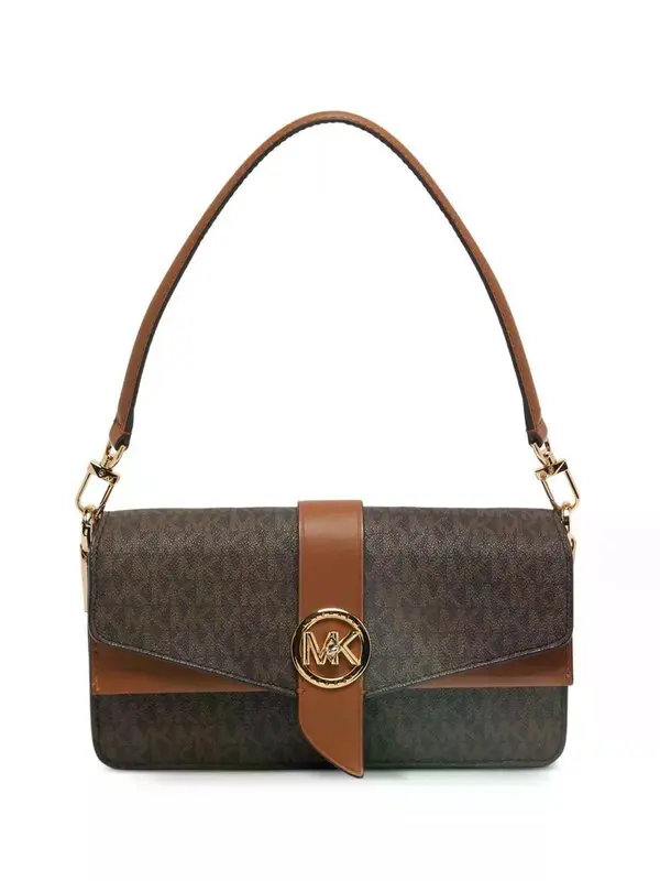 Michael Kors Greenwich Shoulder Bag - Brown