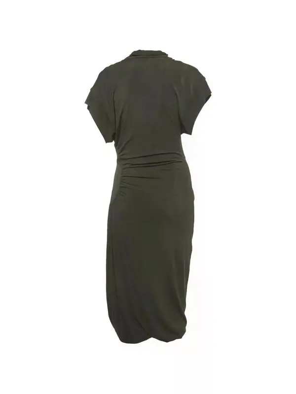 Max Mara Draped Jersey Dress