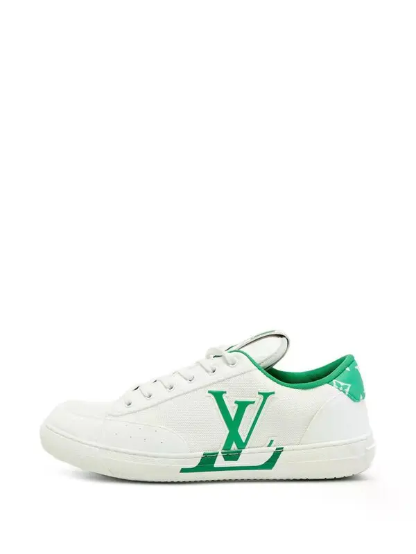 LOUIS VUITTON Charlie Panelled Sneakers - White