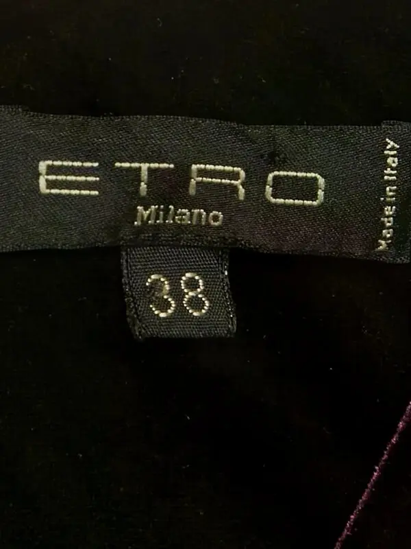 Etro Panelled Mini Dress