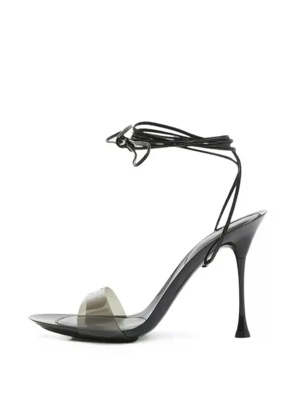 GIANVITO ROSSI Spice Ankle Strap Sandals - White
