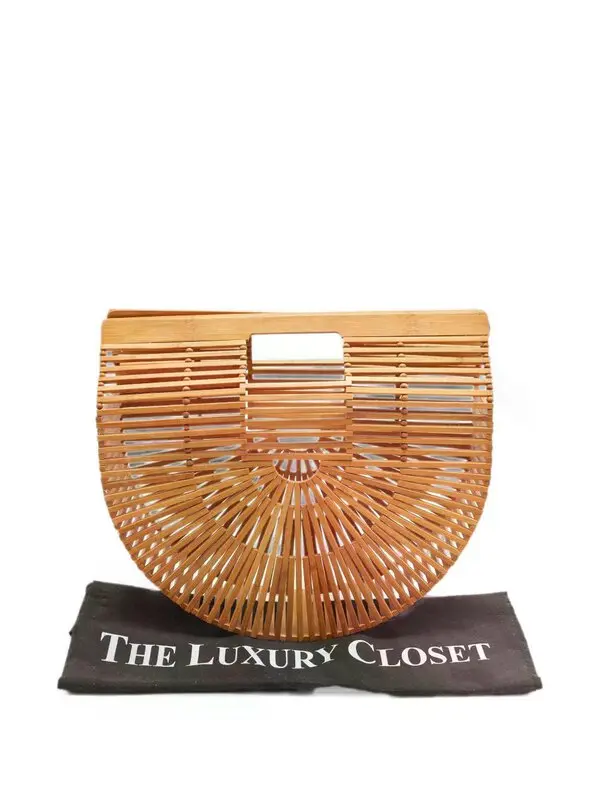 Cult Gaia Bamboo Clutch Bag