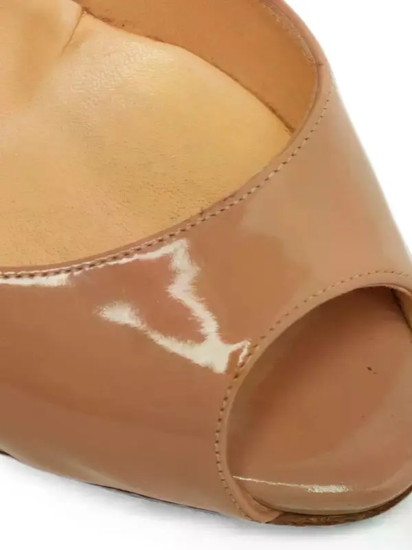 CHRISTIAN LOUBOUTIN Maryl Peep-toe Pumps