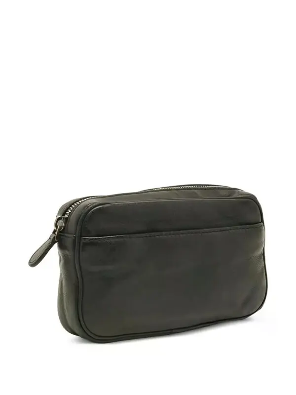 Bottega Veneta Convertible Leather Clutch