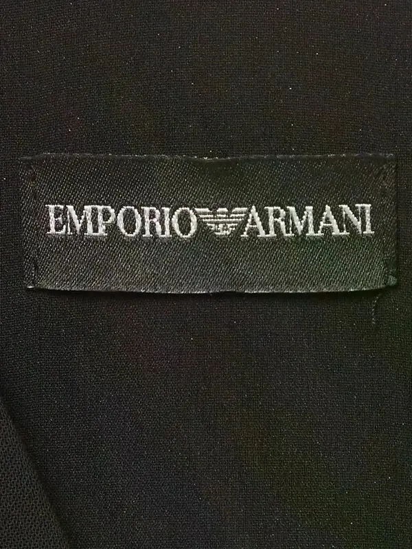 Emporio Armani V-neck Midi Dress