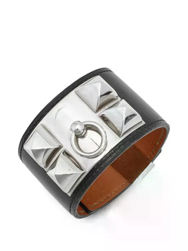 Hermès Collier De Chien Leather Bracelet