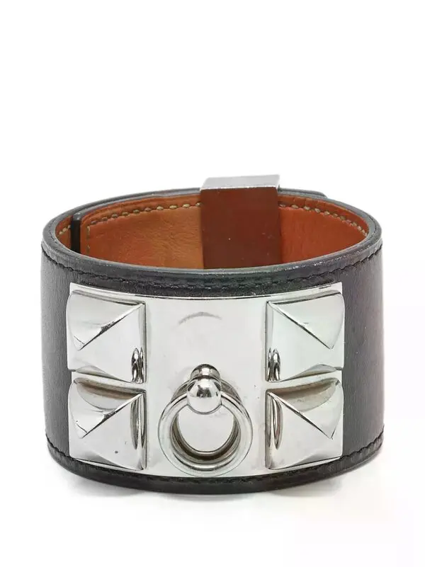 Hermès Collier De Chien Leather Bracelet