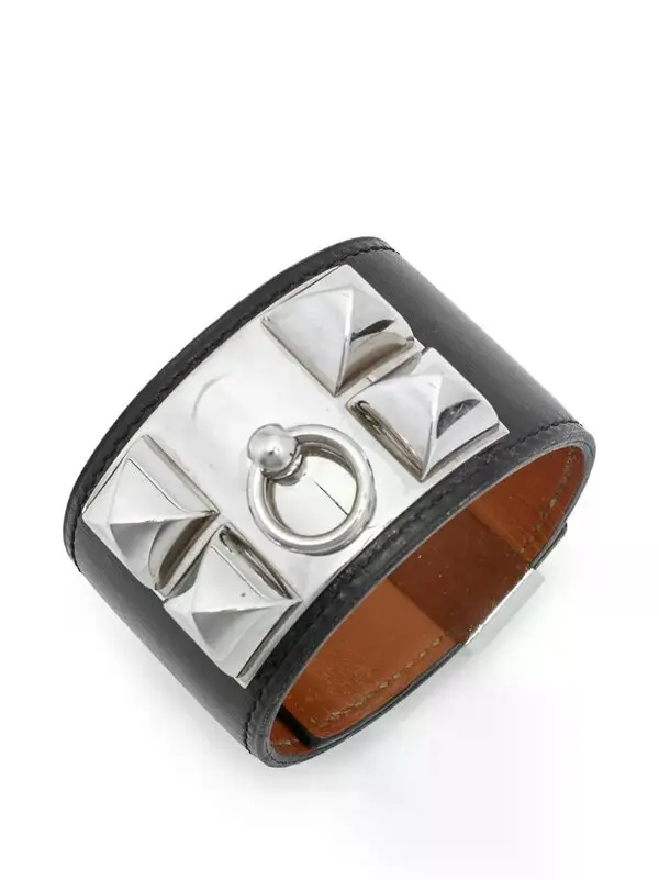 Hermès Collier De Chien Leather Bracelet
